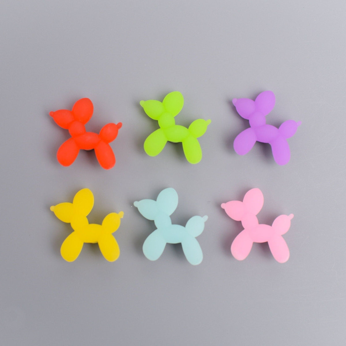 Balloon Animal Dog Magnets- Set of 6 – Aidille